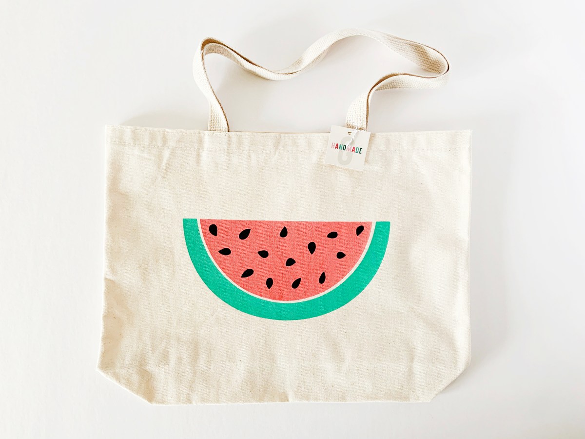 Freshly Printed: Watermelon Totes – Megan-Granger